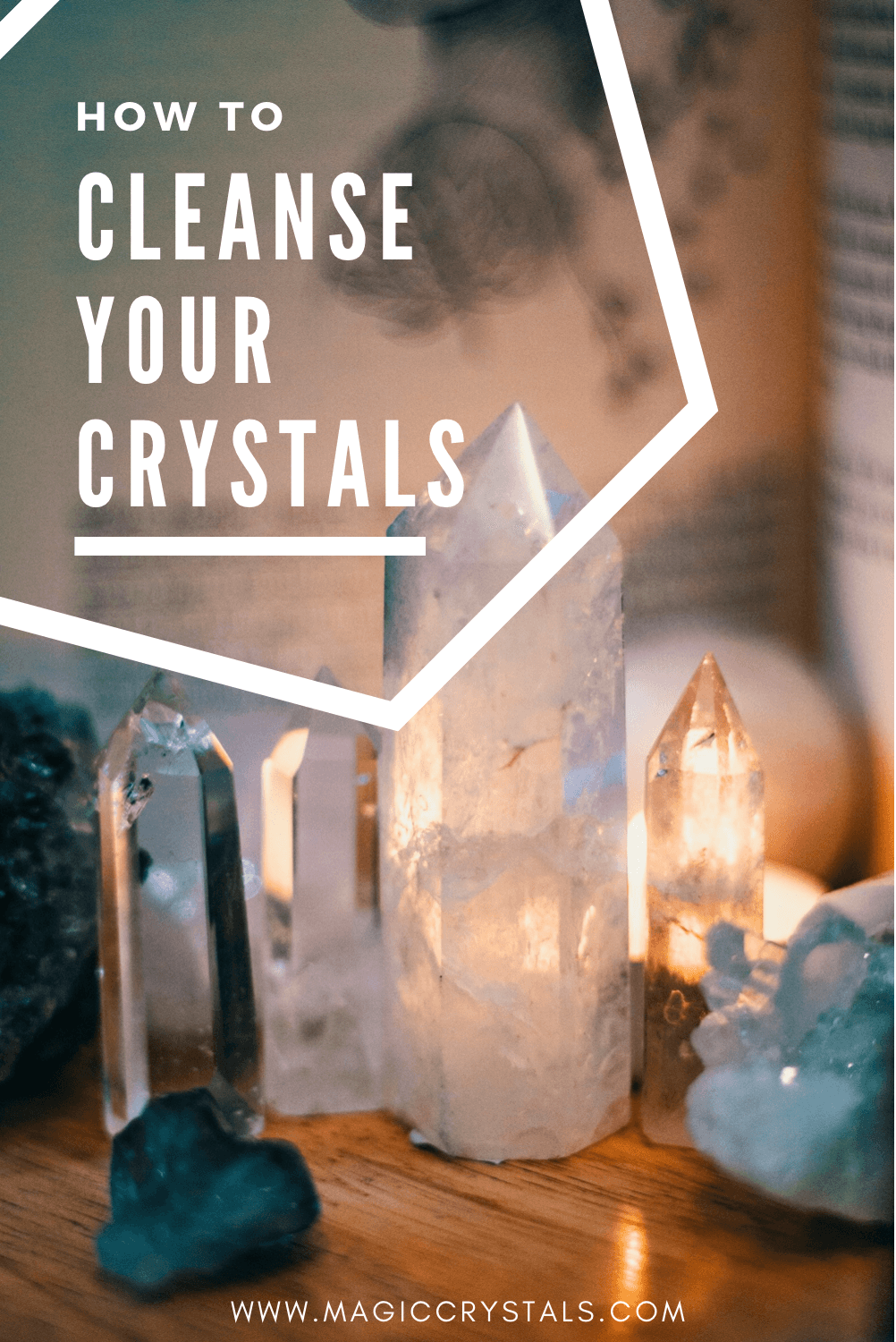 How to cleanse crystals - Ways to Charge Crystals - Magic Crystals