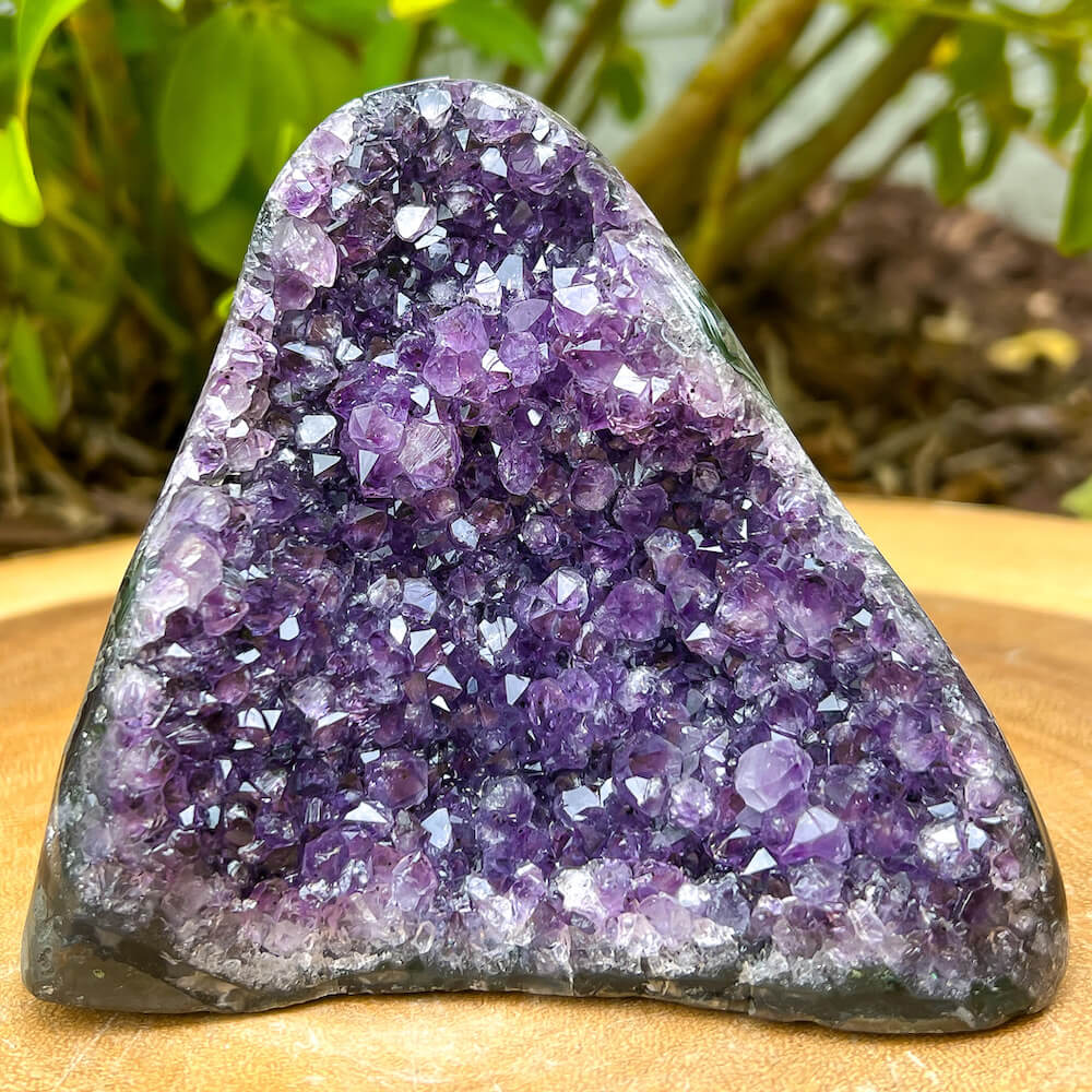 Small Amethyst Polished Geode - Cathedral Amethyst - Magic Crystals
