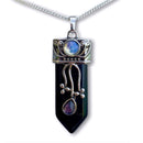 Flower Point Gemstone Pendant Necklace - MagicCrystals – Magic Crystals