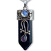 Flower Point Gemstone Pendant Necklace - MagicCrystals – Magic Crystals