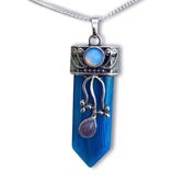 Flower Point Gemstone Pendant Necklace - MagicCrystals – Magic Crystals