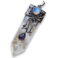 Flower Point Gemstone Pendant Necklace - MagicCrystals – Magic Crystals