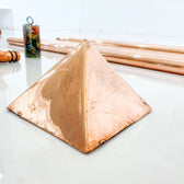9" Charging Copper Pyramid - Giza Measurements - Magic Crystals