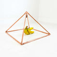 9" Charging Copper Pyramid - Giza Measurements - Magic Crystals