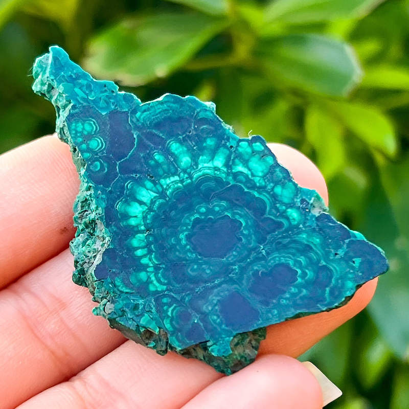Malachite Stone Slab - Free Form Malachite Gemstone - Magic Crystals