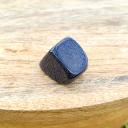 Blue Goldstone tumbled Stone - Blue Polished Stone - MAGIC CRYSTALS ...