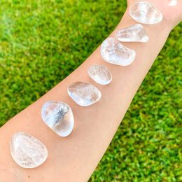 Tumbled Clear Quartz Stone - Healing Crystal - MAGIC CRYSTALS – Magic ...
