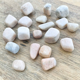 Tumbled Cream Moonstone Stone - Healing Crystal - MAGIC CRYSTALS ...