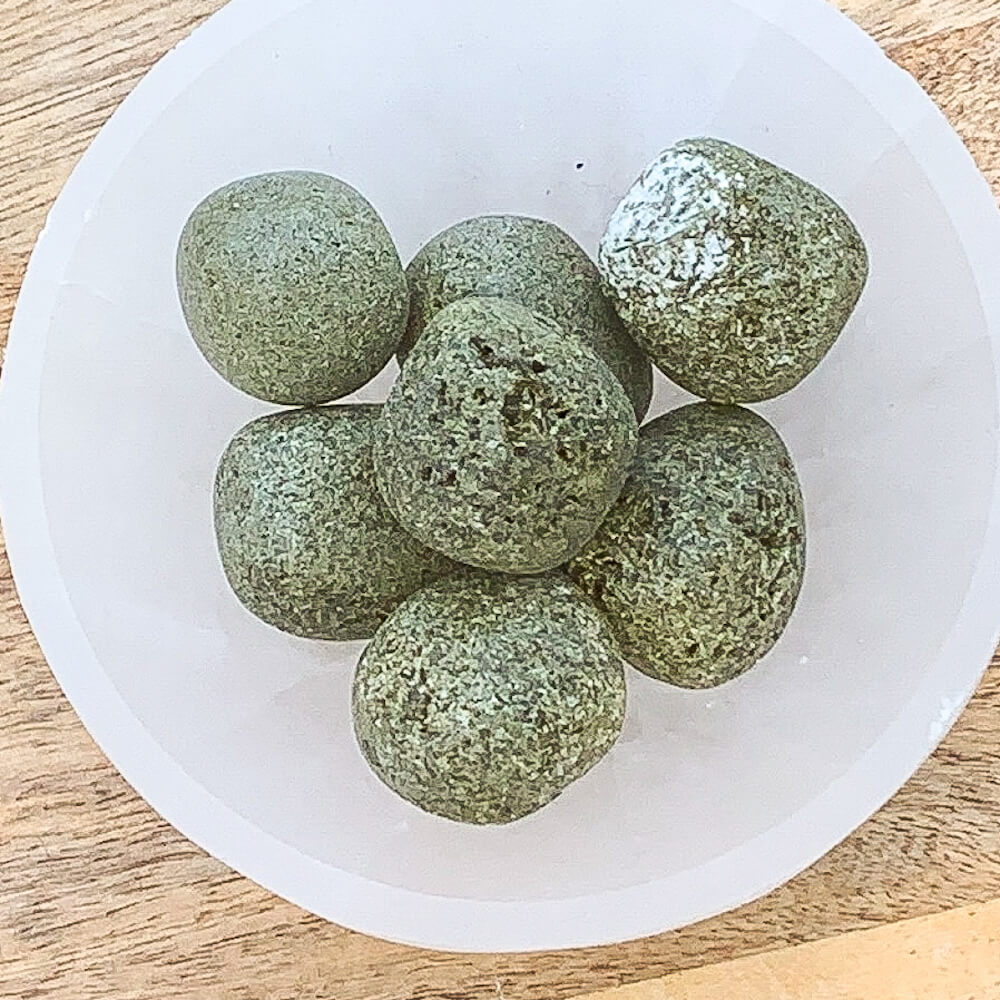 Epidote Tumbled Stones - Epidote Healing Crystal- MAGIC CRYSTALS ...