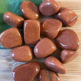 Tumbled Goldstone Stone - Polished Goldstone - MAGIC CRYSTALS – Magic ...