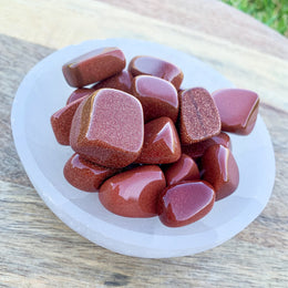 Tumbled Goldstone Stone - Polished Goldstone - MAGIC CRYSTALS – Magic ...