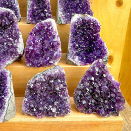 Grade A Amethyst Cut Base Geode - Cathedral Amethyst - Magic Crystals