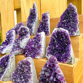 Grade A Amethyst Cut Base Geode - Cathedral Amethyst - Magic Crystals