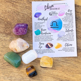 Libra Zodiac Crystal Set - Crystals for Libra - Magic Crystals