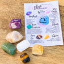 Libra Zodiac Crystal Set - Crystals for Libra - Magic Crystals
