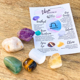 Libra Zodiac Crystal Set - Crystals for Libra - Magic Crystals