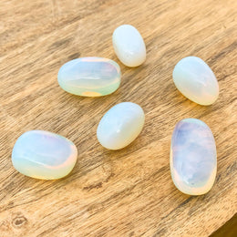 Tumbled Opalite Tumbled Stone - Opalite Jewelry - MAGIC CRYSTALS ...