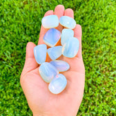 Tumbled Opalite Tumbled Stone - Opalite Jewelry - MAGIC CRYSTALS – Magic Crystals