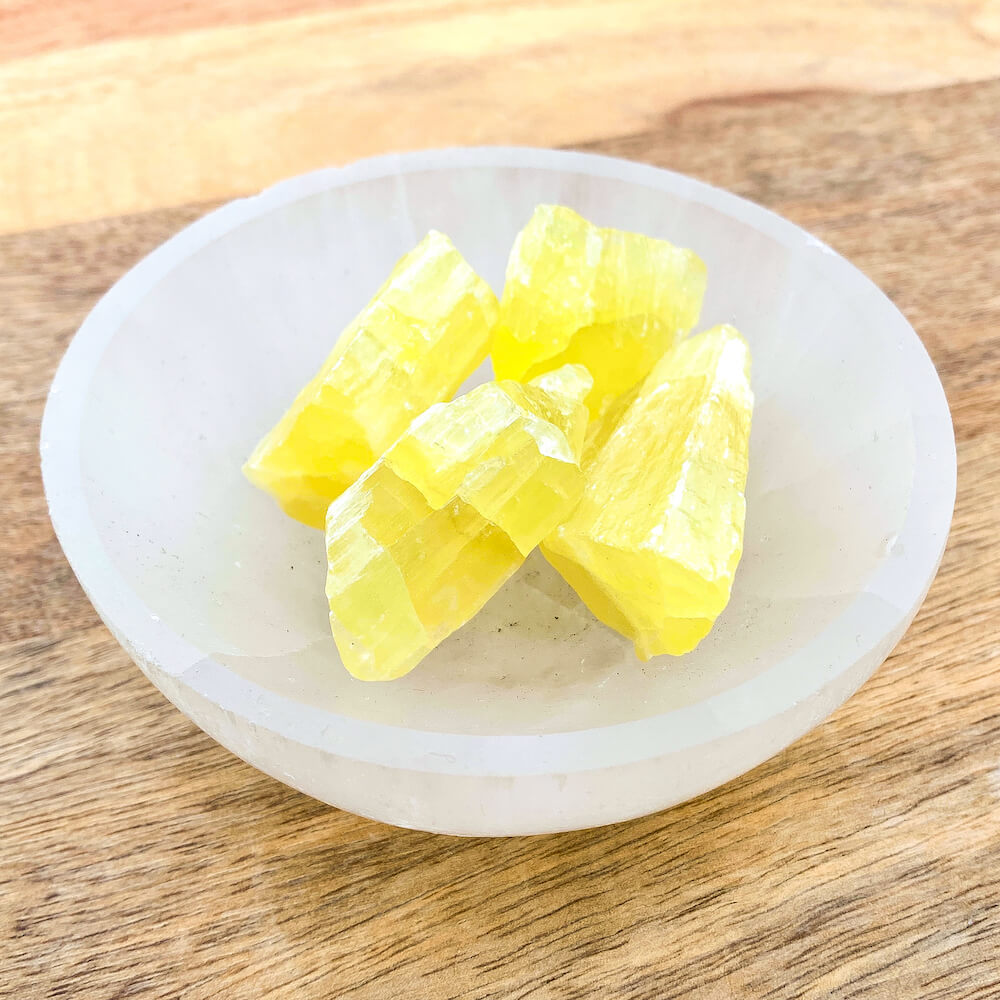 Raw Pineapple Calcite Stone for Healing & Energy | Magic Crystals