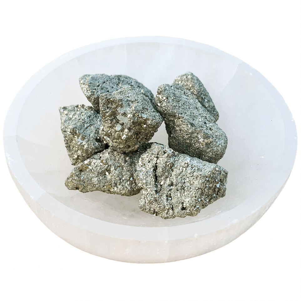 Raw Pyrite Stone for Abundance & Grounding | Magic Crystals