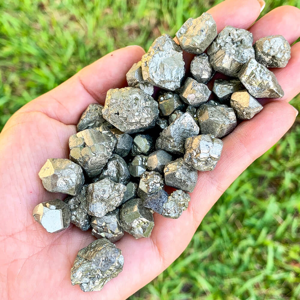 Small Pyrite Chunks: Prosperity, Protection & Energy Boost | Magic Crystals