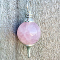 Natural Gemstone Sphere Pendulum - Crystal for Dowsing -Magic Crystals