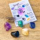 Scorpio Zodiac Crystal Set - Crystals for Scorpio - Magic Crystals