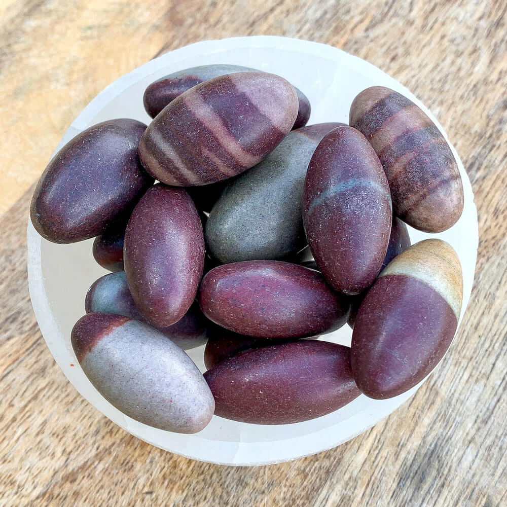 Shiva Lingam Stone, Shiva Lingam Egg, Healing Crystal - Magic Crystals