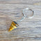 Tiger Eye Natural Stone Keychain - Crystal Keychain - Magic Crystals