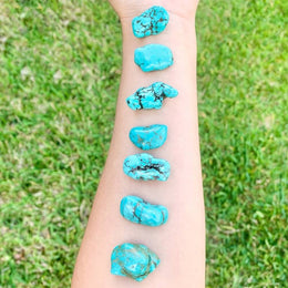 Blue Turquoise Stone - Turquoise Healing crystal - Magic Crystals