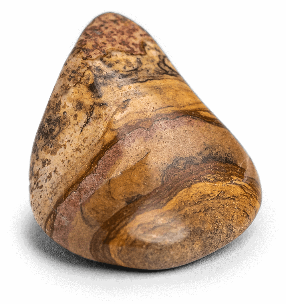 Walnut Jasper Tumbled Stone - Polished Jasper - Magic Crystals